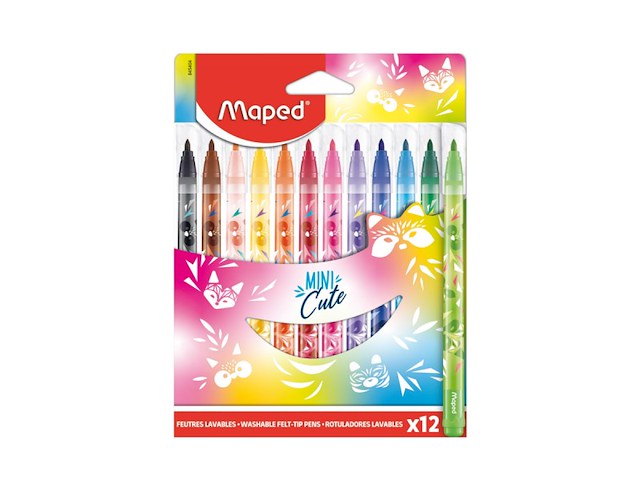 FLOMASTERI MAPED COLOR`PEPS MINI CUTE