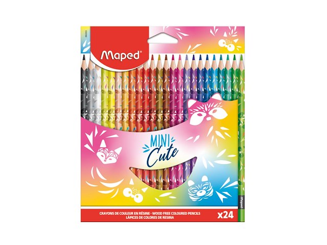 DRVENE BOJICE MAPED COLOR`PEPS MINI CUTE