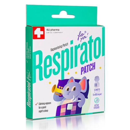 Respiratrol forte flasteri, 5 komada