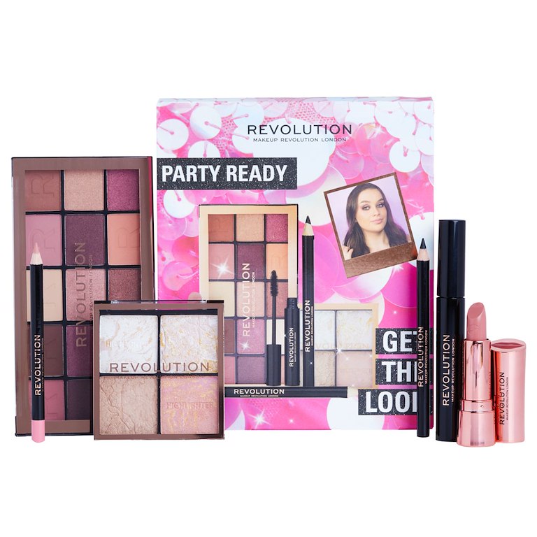 Set za šminkanje MAKEUP REVOLUTION Get The Look Party Ready