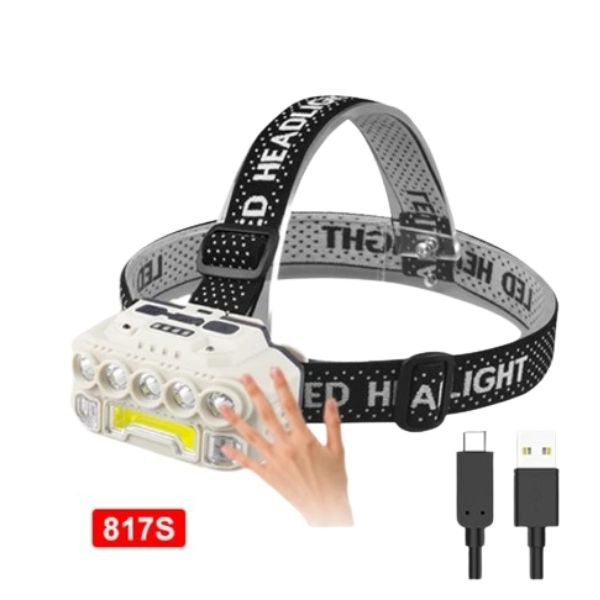 USB punjiva LED lampa sa senzorom za glavu HX-817S