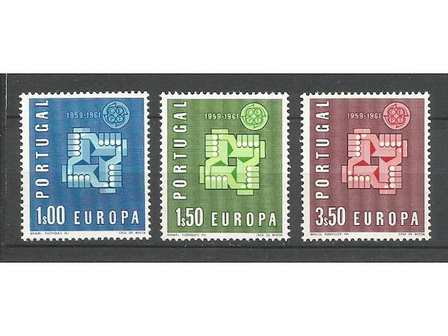 Portugal 1961. EVROPA CEPT cista serija