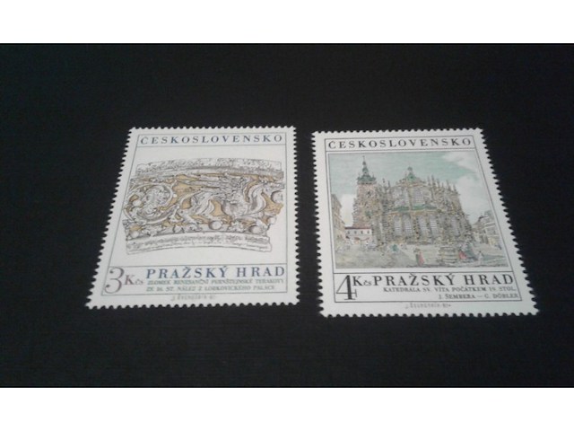Čehoslovačka Prag dvorac serija iz 1981. god.