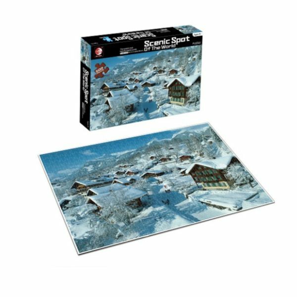 PUZZLE 500PCS SLIKOVITA MESTA SVETA 88037