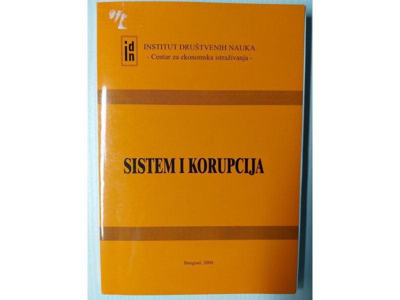 Sistem i korupcija