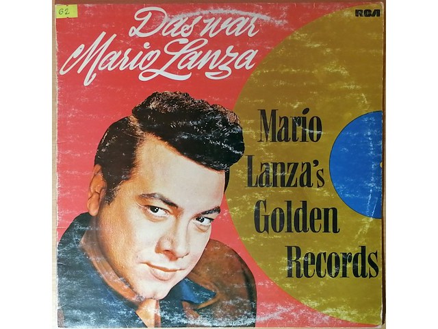 LP MARIO LANZA - Golden Records (1980) 3. pressing, VG