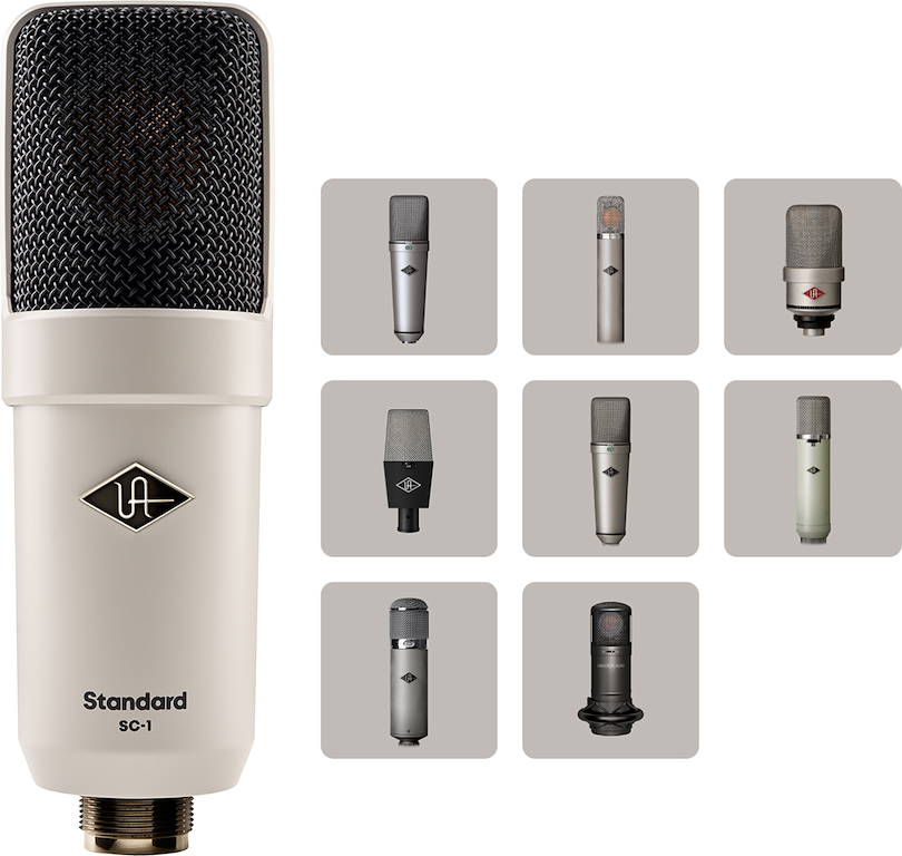 Universal Audio SC-1 standardni kondenzatorski mikrofon sa Hemisphere Mic Modeling pluginom