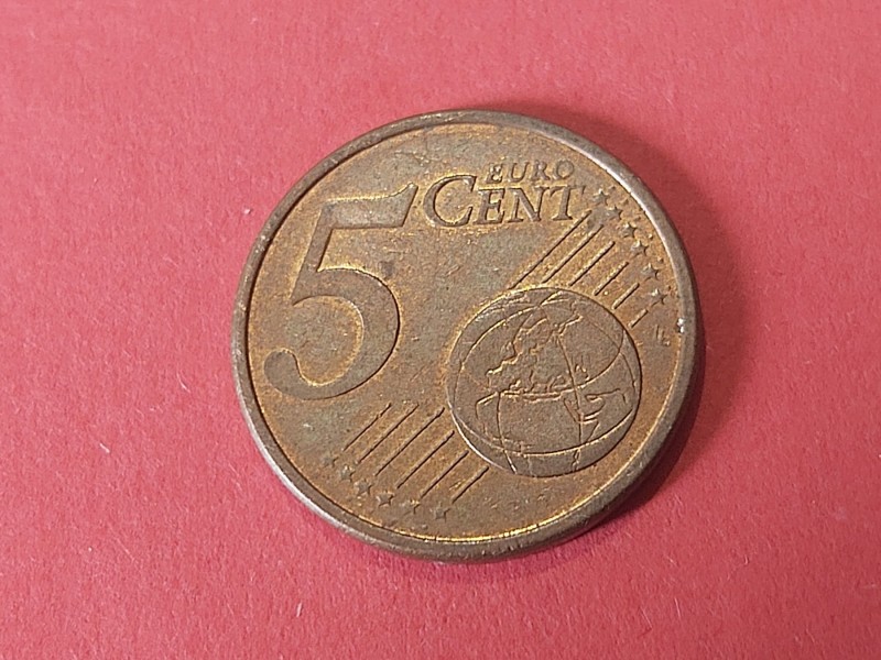 Nemačka - 5 euro cent 2002 god D