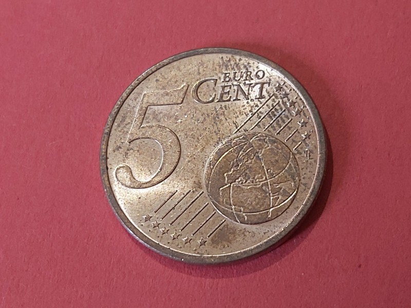 Nemačka - 5 euro cent 2012 god D