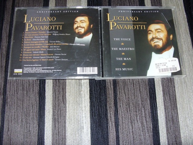 Luciano Pavarotti - Anniversary Ed. CD Delta Germany