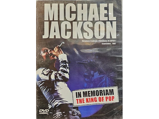 Michael Jackson ‎– In Memoriam The King Of Pop DVD