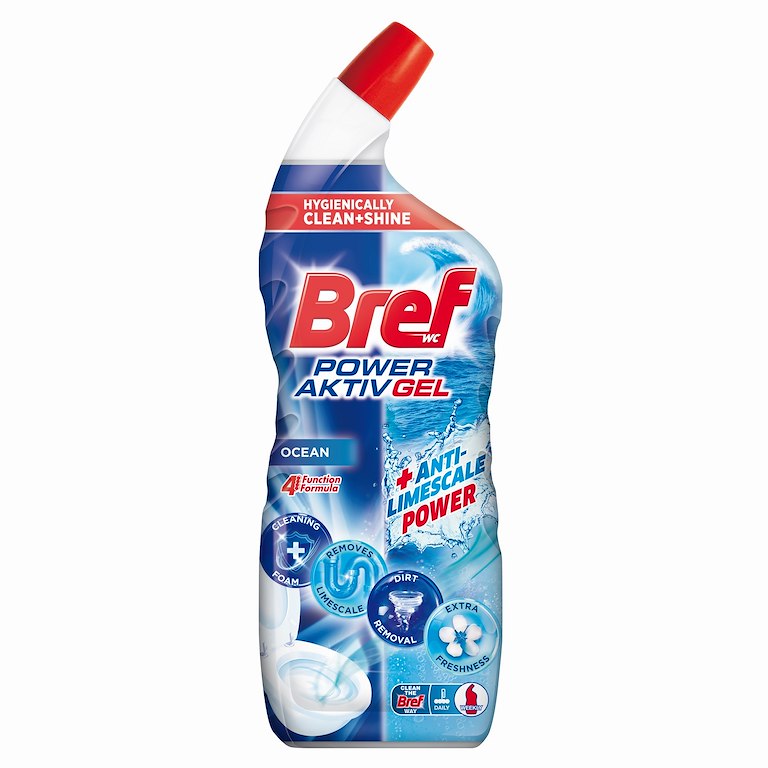 BREF POWER AKTIV WC GEL OCEAN 700ML