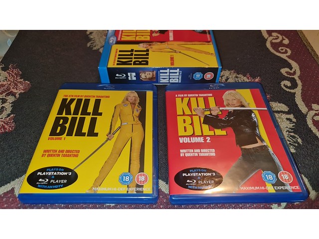 Kill Bill volume 1 i volume 2 , 2Blu-ray-a