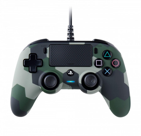 Gamepad Nacon Wired Compact Controller - Camo Green