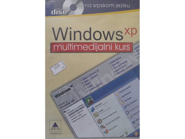 pc Multimedijalni kurs Windows xp na srpskom jeziku