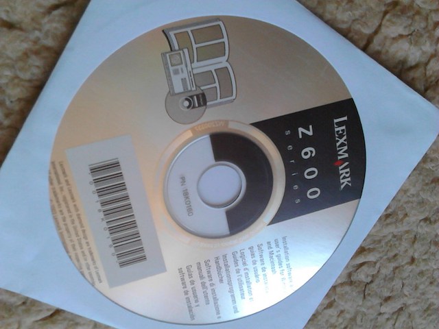 CD..LEXMARK..Z 600