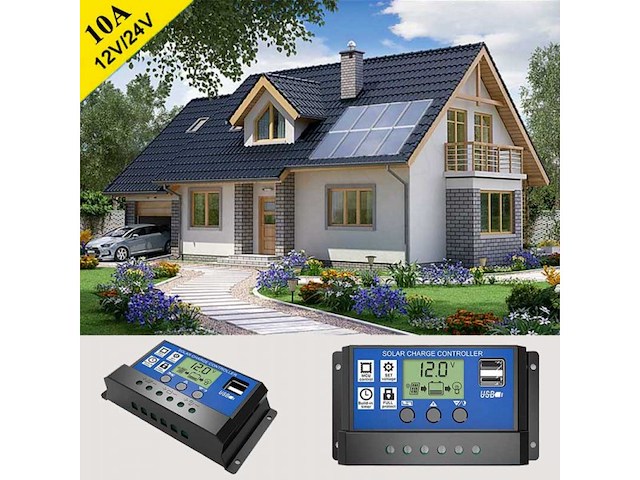 Solarni kontroler punjenja 10A - PWM