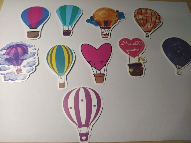 (SC24) Stikeri baloni 10kom
