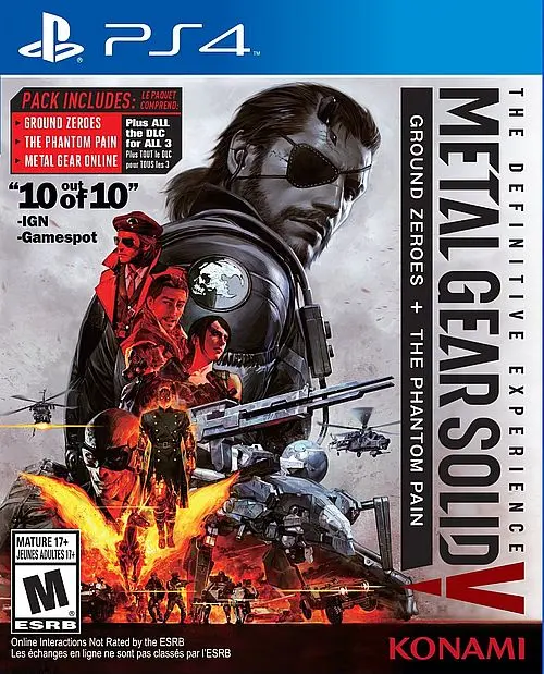 KONAMI Igrica PS4 Metal Gear Solid 5 - The Definitive Experience