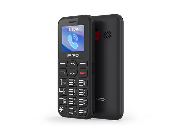 IPRO Mobilni telefon 2G GSM Feature 1.77'' LCD/800mAh/32MB/DualSIM/Srpski jezik crni