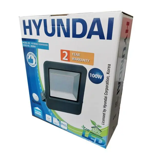 HYUNDAI LED reflektor 100W Wise hy/100W/6000K IP65