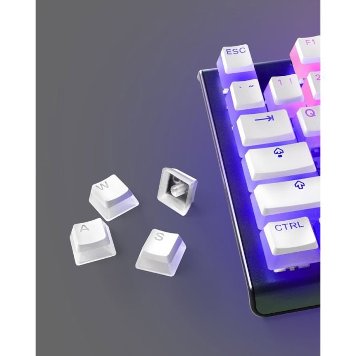 Keycaps SteelSeries - PrismCAPS - White