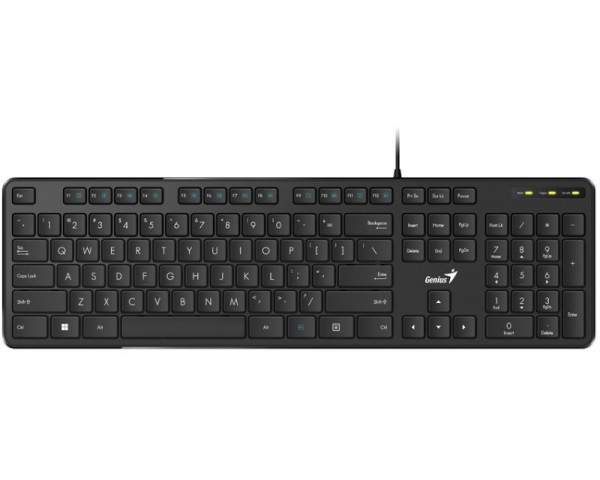 GENIUS SlimStar M200 USB YU crna tastatura