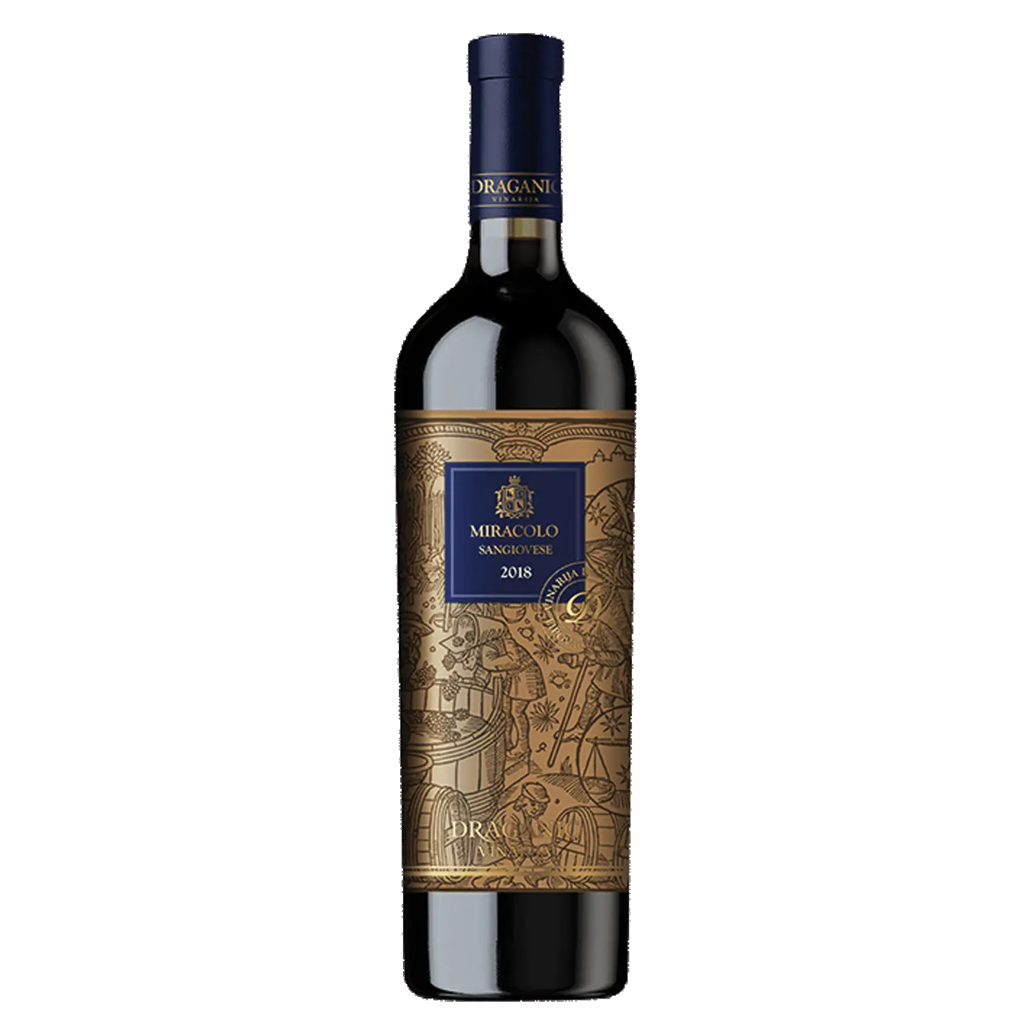 VINARIJA DRAGANIĆ Sangiovese Miracolo crveno vino 0,75 l