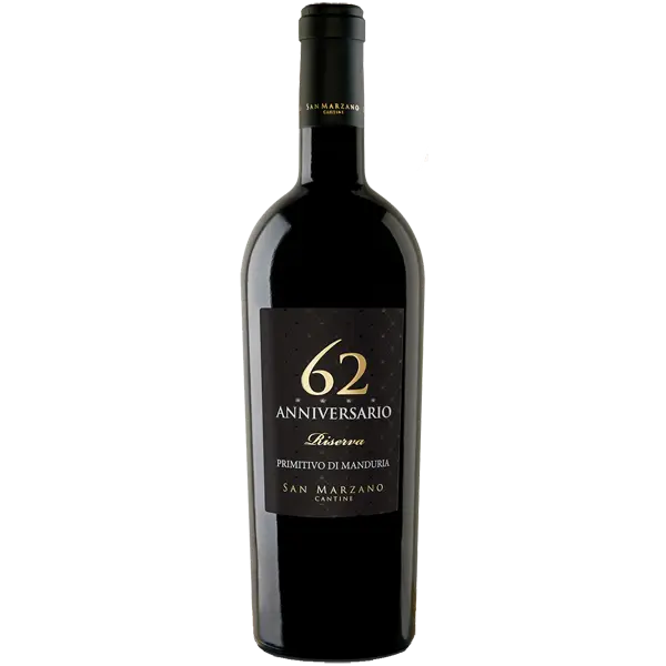 SAN MARZANO Primitivo Di Manduria Riserva Anniversario 62 crveno vino 0,75 l