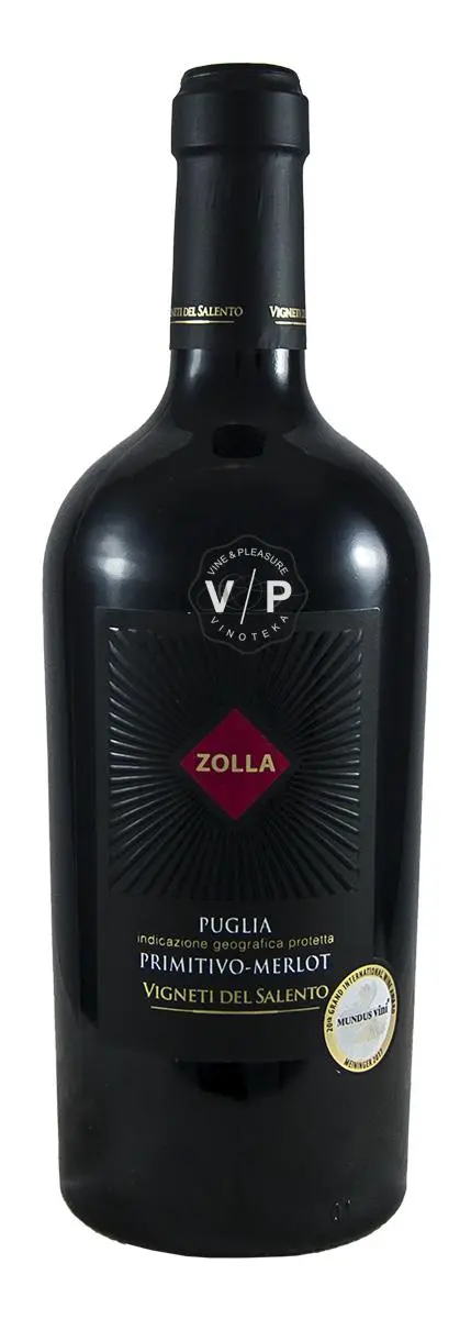 ZOLLA Primitivo-Merlot crveno vino 0,75 l