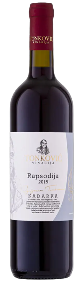 TONKOVIĆ Kadarka Rapsodija crveno vino 0,75 l