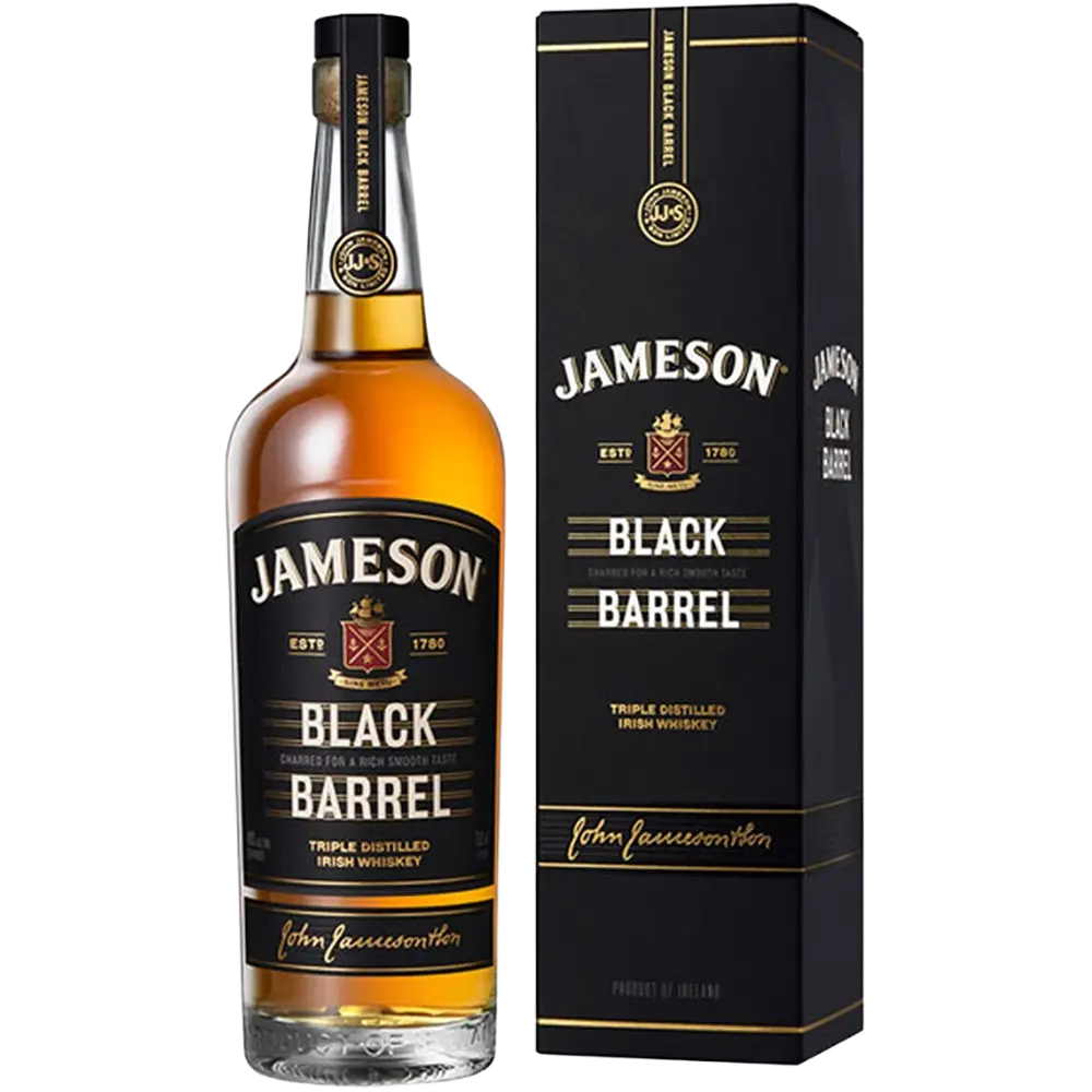PERNOT RICARD Viski Jameson Black Barrel Gift Box 0,7 l