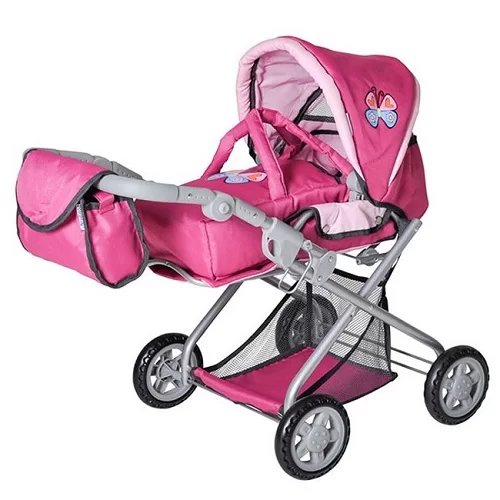 Kolica za lutke Kyra pink butterfly-Knorr
Kolica za lutke Kyra pink butterfly-Knorr