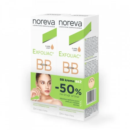 NOREVA EXFOLIAC PROMO TONIRANA KREMA BEŽ