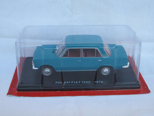 1:24 hachette fiat 125P