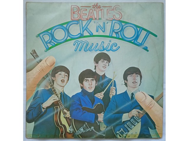 THE  BEATLES  -  2LP ROCK `N` ROLL  MUSIC