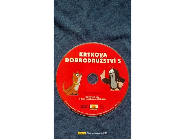 DVD CRTANI FILM - KRTKOVA DOBRODRUZSTVI 05