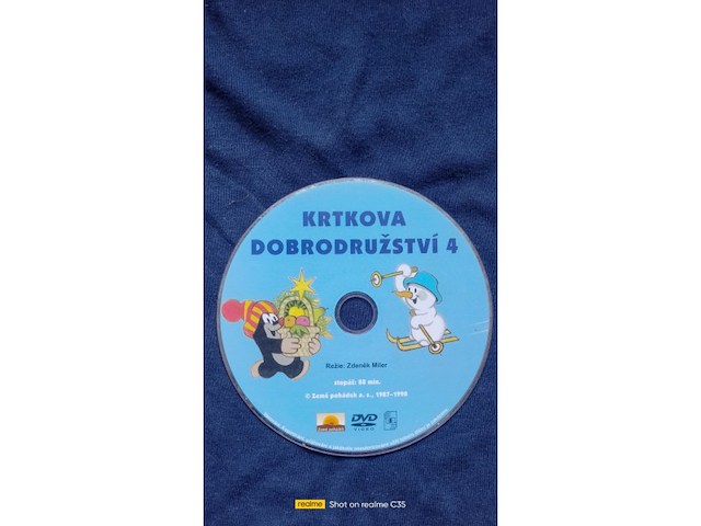 DVD CRTANI FILM - KRTKOVA DOBRODRUZSTVI 04