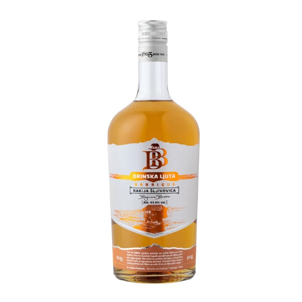 Rakija BB Klekovača Drinska Ljuta Barik 1l