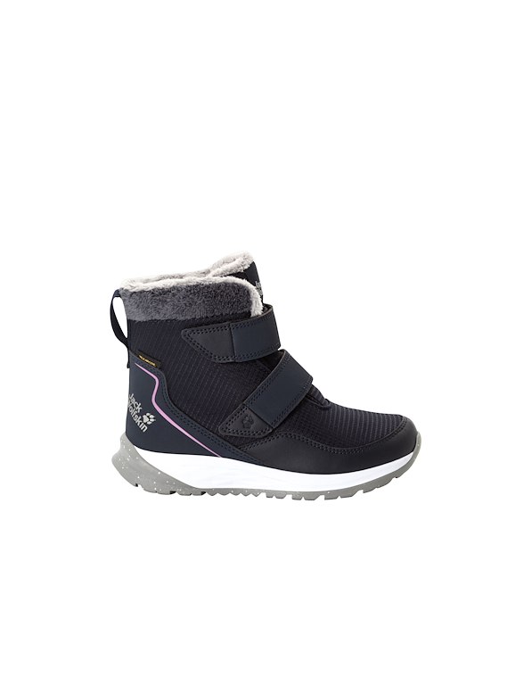 Jack Wolfskin POLAR WOLF TEXAPORE MID VC K, dečije čizme, plava