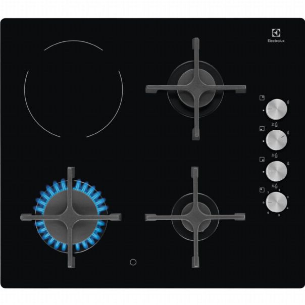 ELECTROLUX Ugradna kombinovana plinska/staklokeramička ploča EGE6182NOK