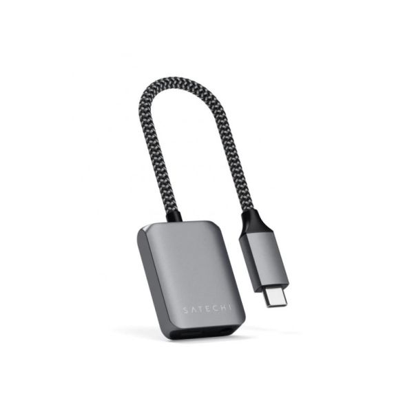 SATECHI USB-C na 3.5mm Audio & PD Adapter, siva