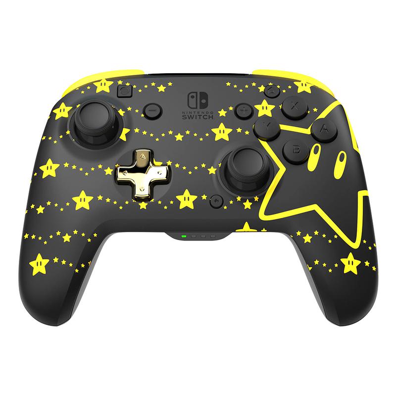 PDP Nintendo Switch Wireless Controller Rematch - Super Star Glow In The Dark