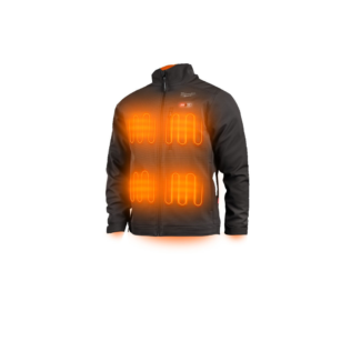 Milwaukee Crna jakna sa grejanjem, M12HJBL5-0, veličina S, 4933478967