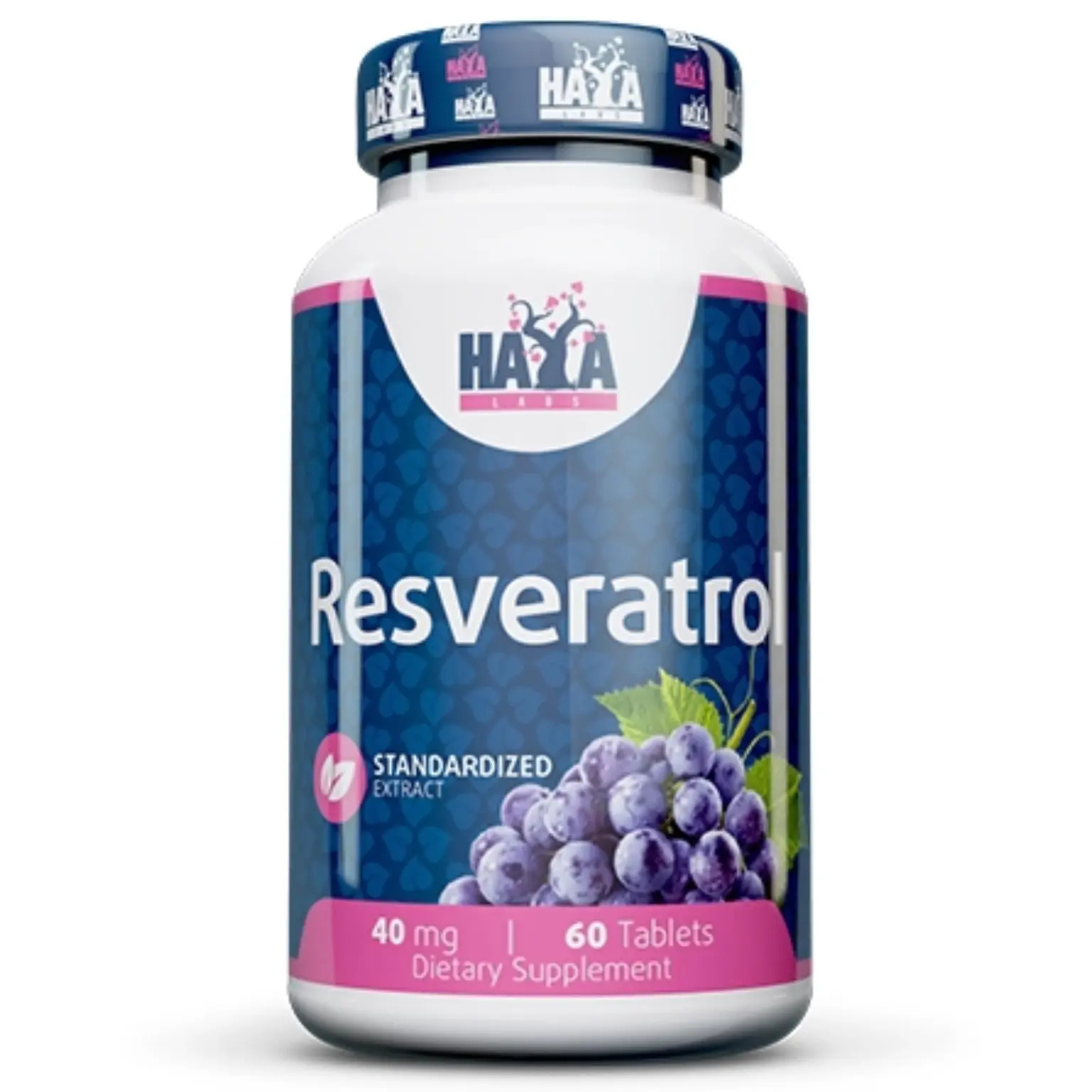 Resveratrol 60tb/40mg – Haya Labs