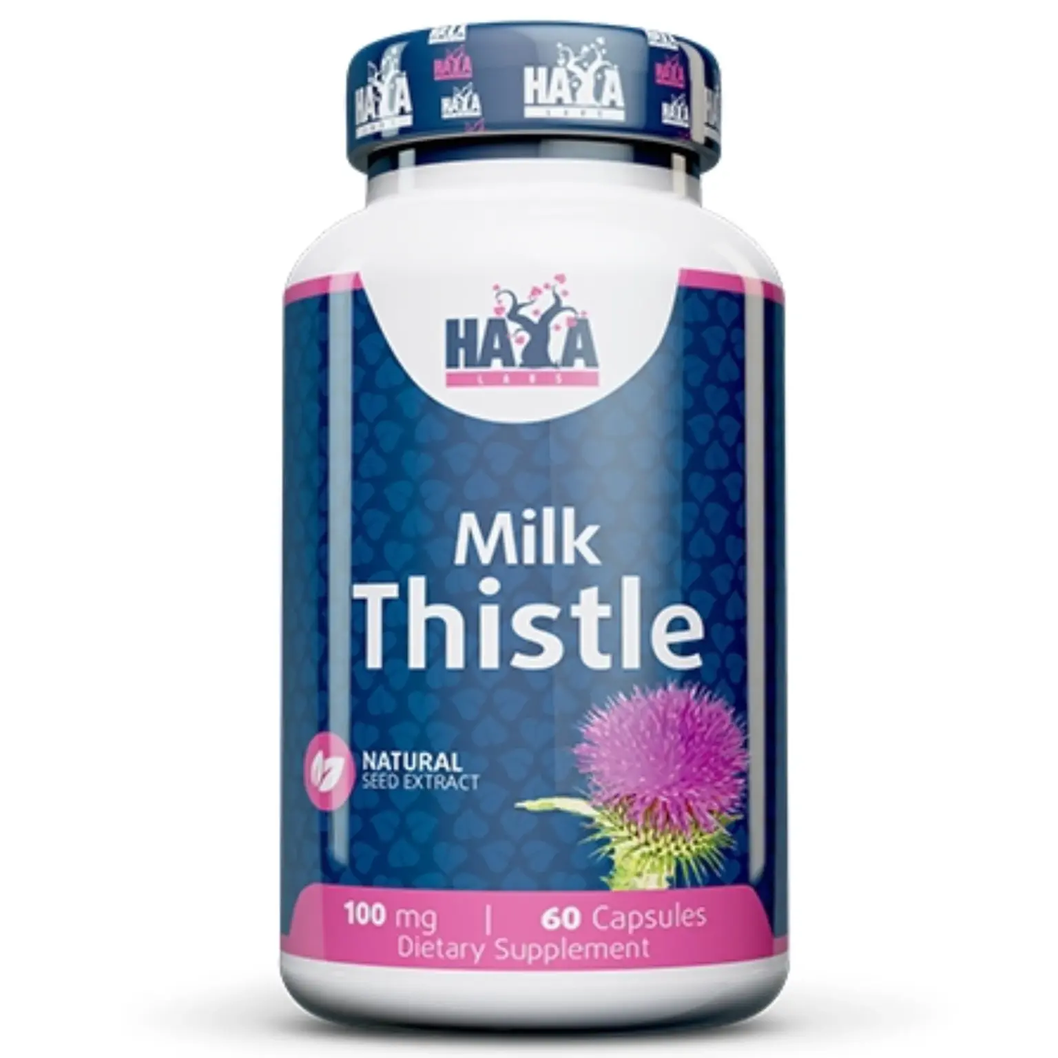 Milk thistle extract (Silymarin) 60cap/100mg – Haya Labs
