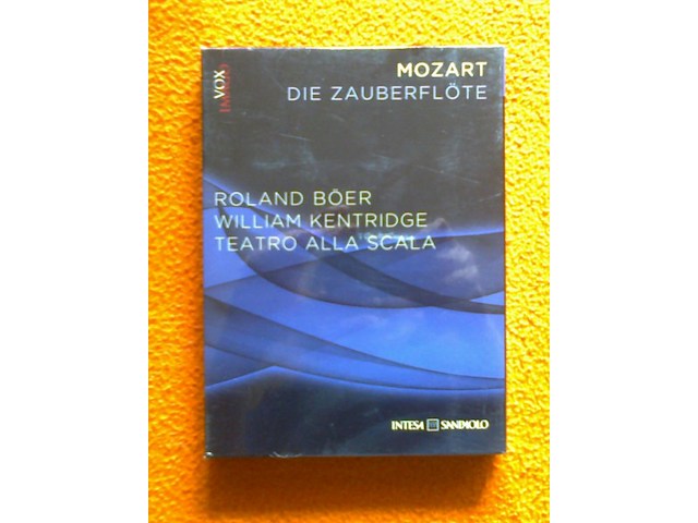 W.A.Mozart - DIE ZAUBERFLOTE (DVD + CD) Made in Italy