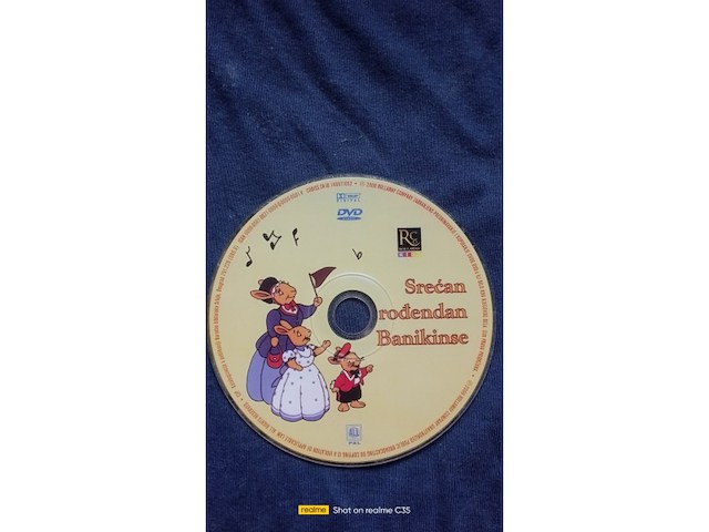 DVD CRTANI FILM - SRECAN RODJENDAN BANIKINSE