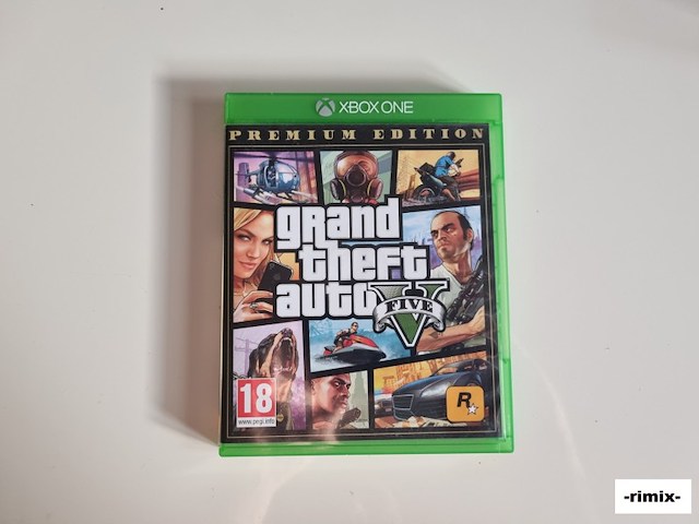 Xbox one  - GTA  5 kutija sa mapom