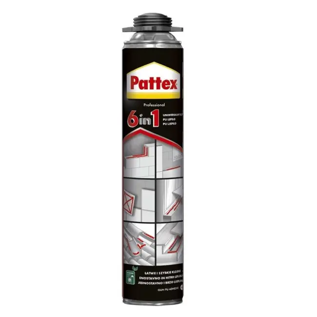 Lepak pu pro 6in1 pattex 750 ml